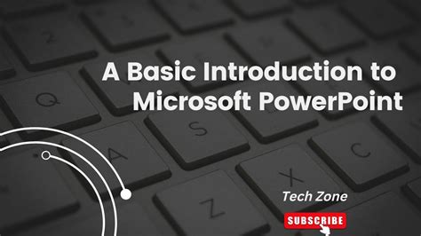 Basic Introduction To Microsoft Powerpoint 2016 Youtube