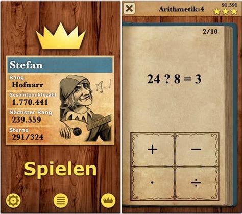 App der Woche für iPhone und iPad König der Mathematik von Oddrobo