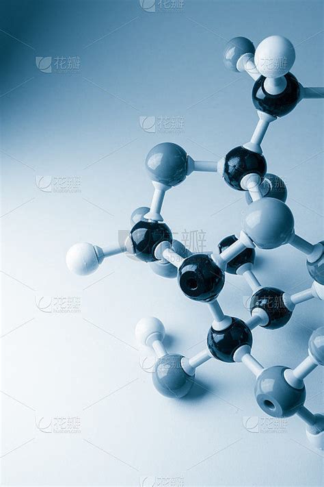 科学分子dna模型结构，商业概念