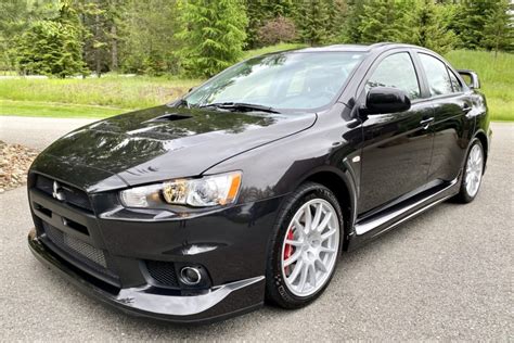 23k Mile 2011 Mitsubishi Lancer Evolution X Gsr 5 Speed For Sale On Bat