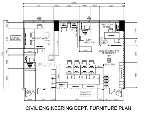 Engineering Office Layout Design