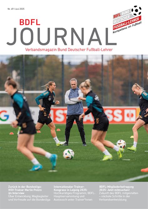 Der Bdfl Bund Deutscher Fußball Lehrer Ev
