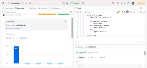 100daysofcode 100daysofcode Day12 Leetcode Python Binarysearch