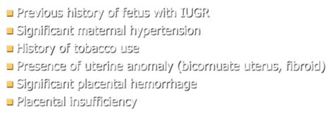 Fetal Growth Flashcards Quizlet