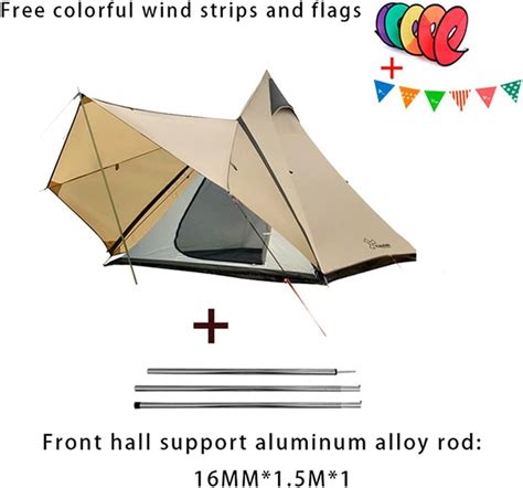 Tienda de campaña de yurta impermeable para exteriores 4 personas