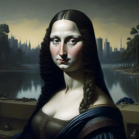 Premium Ai Image Mona Lisa