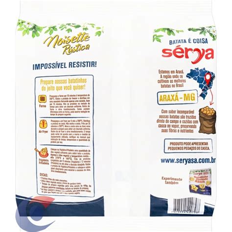 Batata Noisette Congelada Forno De Minas 400g Carone