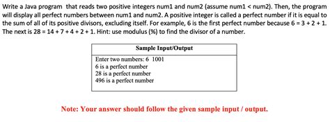 Solved Write A Java Program That Reads Two Positive Integers
