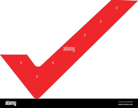 Check Mark Icon Vector Illustration Design Template Stock Vector Image Art Alamy