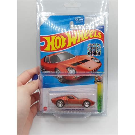 Jual Hotwheels Super Treasure Hunt 71 Lamborghini Miura Sv Factory