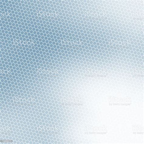 레트로 육각형 하프톤 요소와 그라디언트 블루 컬러의 추상적인 현대 배경 0명에 대한 스톡 벡터 아트 및 기타 이미지 0명 그라데이션 디자인 Istock