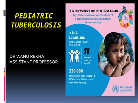 Pediatric Tuberculosis Dr Anu Pptx