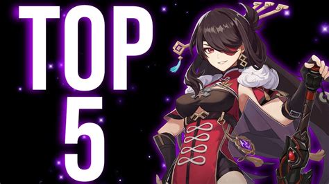 Top 5 Hottest Genshin Impact Characters Genshin Impact Videos