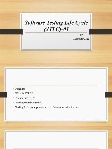 17 Software Testing Life Cycle Stlc 01 Pdf Use Case Project