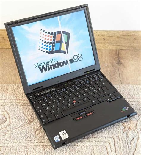 Ibm Thinkpad X22 Laptop De Colectie Pentium 3 Windows 98 Drobeta