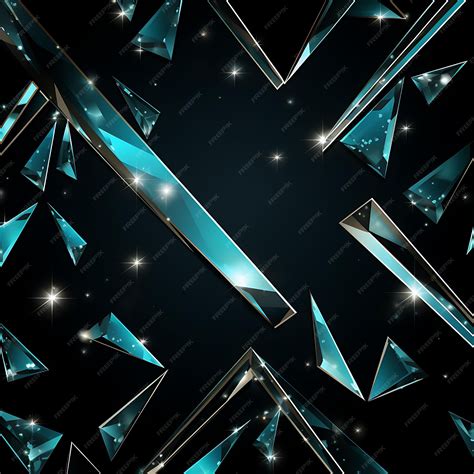 Premium Photo Background Of Angular Diamonds Shapes Reflective Silver