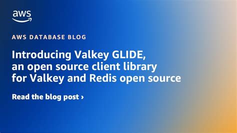 Aileen Gemma Smith On Linkedin Introducing Valkey Glide An Open