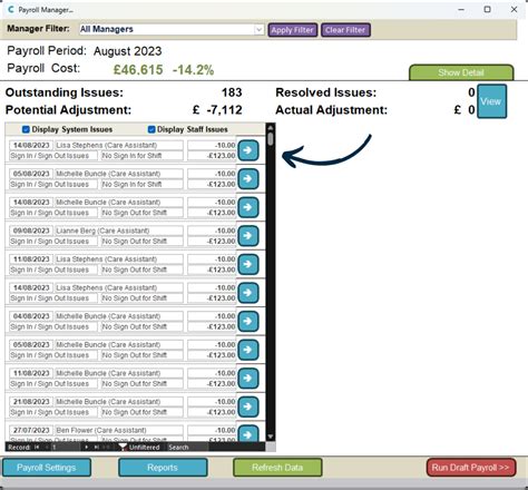 Resolving Payroll Issues Care Control Learning Hub
