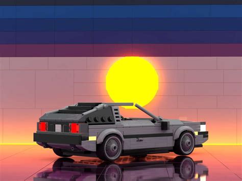 Lego Moc Delorean Dmc 12 By Sweeng Rebrickable Build With Lego