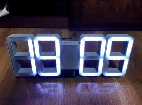 Seven Segment Digital Clock Ws2812 3d Model