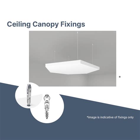 Ceiling Canopy Square Kit 1200 X 1200 X 24mm Including 2 Panels And
