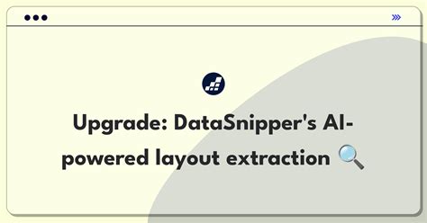Datasnipper Document Extraction Product Improvement Case Nextsprints