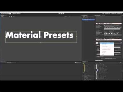 TextMesh Pro Creating A TMPro UI Material From A TMPro Surface Material Unity Forum