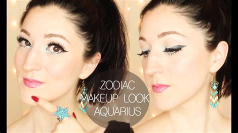 Zodiac Makeup Look Aquarius Youtube