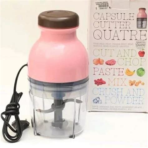 Jual Pc Blender Kapsul Capsule Cutter Quatre Shopee Indonesia