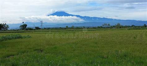 The Beautiful Highest Mountain In Central Java Stock Image Image Of Mountain Java