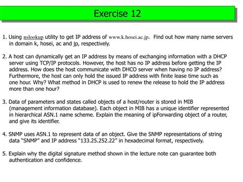 PPT DNS DHCP SNMP Network Security PowerPoint Presentation ID 272719