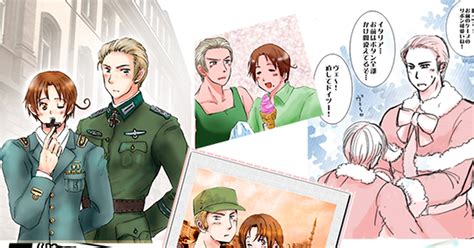 ヘタリア 独伊コラージュ 和久柊わぐりのイラスト Pixiv