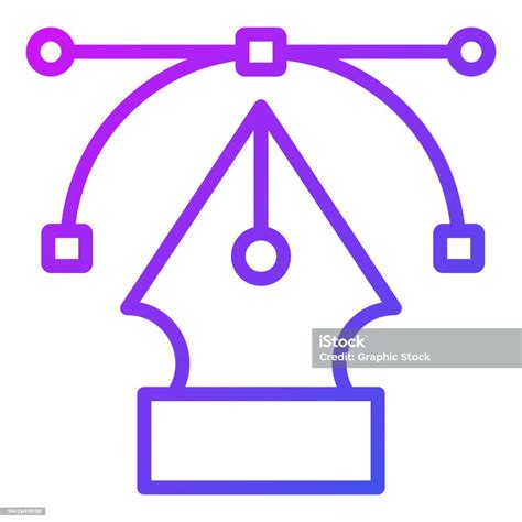 Icône De Loutil De Plume Illustration Vectorielle De Linterface