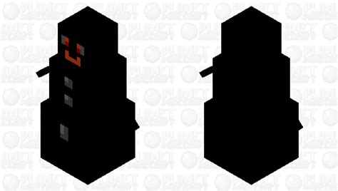 Evil Snowman Minecraft Mob Skin