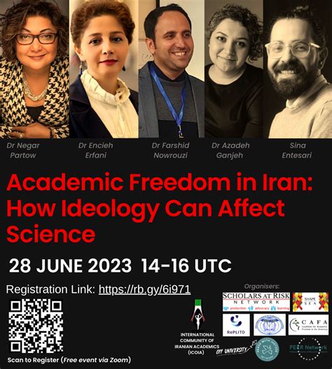 Webinar Academic Freedom In Iran How Ideology Can Affect Science
