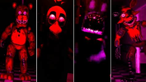 ALL WITHERED JUMPSCARES FNAF VR Help Wanted YouTube