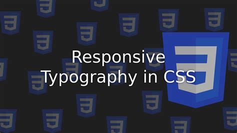 Master Responsive Typography With Css Best Practices And Techniques