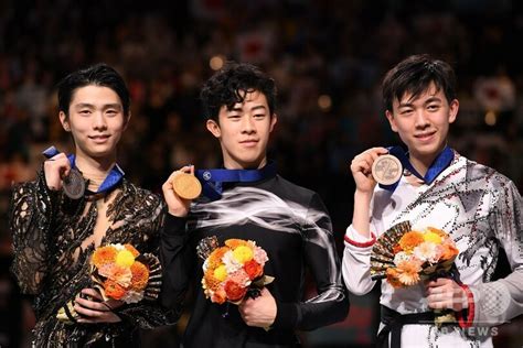 羽生は準優勝、チェンが衝撃の演技で世界フィギュア連覇達成 写真18枚 国際ニュース：afpbb News