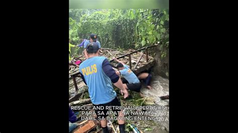 Pnp Bayani Sa Panahon Ng Sakuna—pagkalinga At Tulong Sa Gitna Ng Bagyong Enteng Youtube