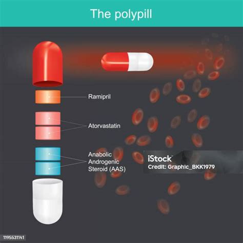 폴리필 심장 혈관 문제를 가진 환자를 치료 하는 데 사용 하는 알 약의 혁신 심장에 대한 스톡 벡터 아트 및 기타 이미지 심장 3차원 형태 건강 진단 Istock