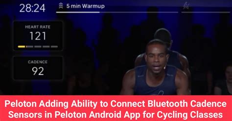 Peloton Adding Ability To Connect Bluetooth Cadence Sensors In Peloton