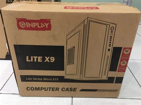 Inplay Lite X9 Micro Atx Mini Itx Pc Case With 200w Psu Computers And Tech Parts And Accessories