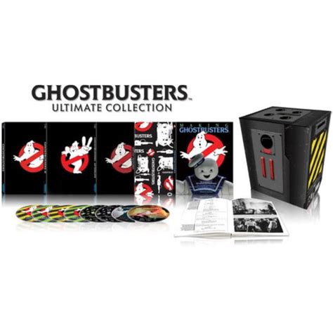 Ghostbusters Ultimate Collection 4K Ultra HD Box Set Includes Blu