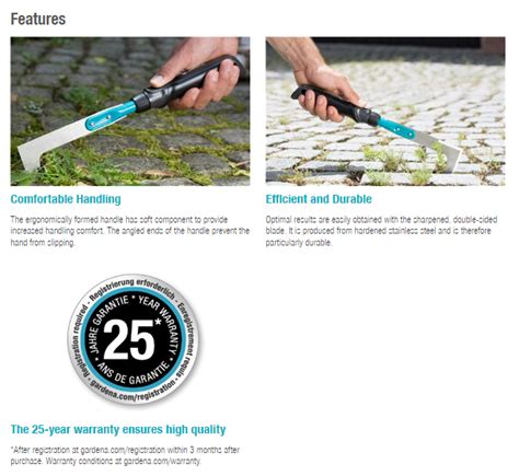 Gardena Comfort Patio Weeder Garden Plus