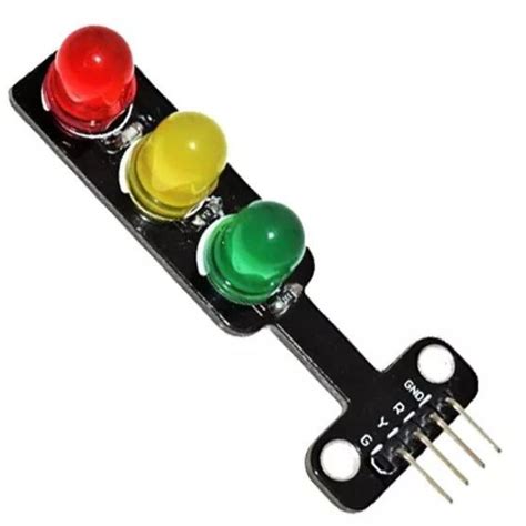 MÓdulo Led 8mm Tipo SemÁforo Rs Componentes EletrÔnicos