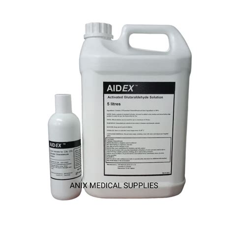 Aidex Activated Glutaraldehyde Solution 1l And 5l Shopee Philippines