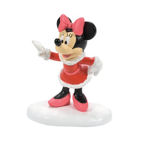 Disney Village Figure Minnie Mouse Minnie Struts Her Stuff