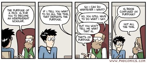 PHD Comics The Purpose