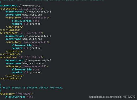 学习笔记 Apache虚拟主机服务问题解决过程 Csdn博客
