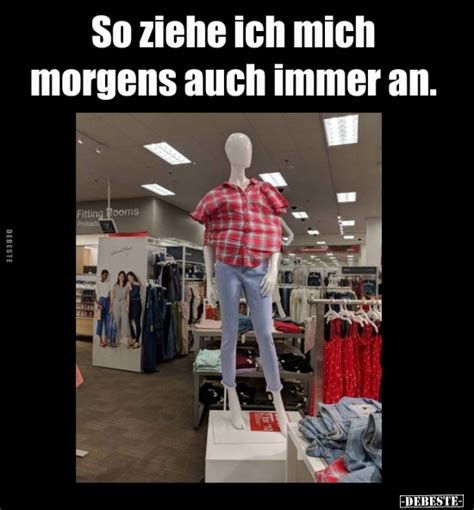 So Ziehe Ich Mich Morgens Auch Immer An Debestede